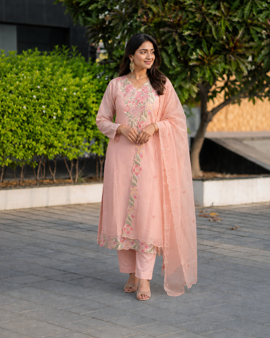 Kurti set with Dupatta – Ishika Trends